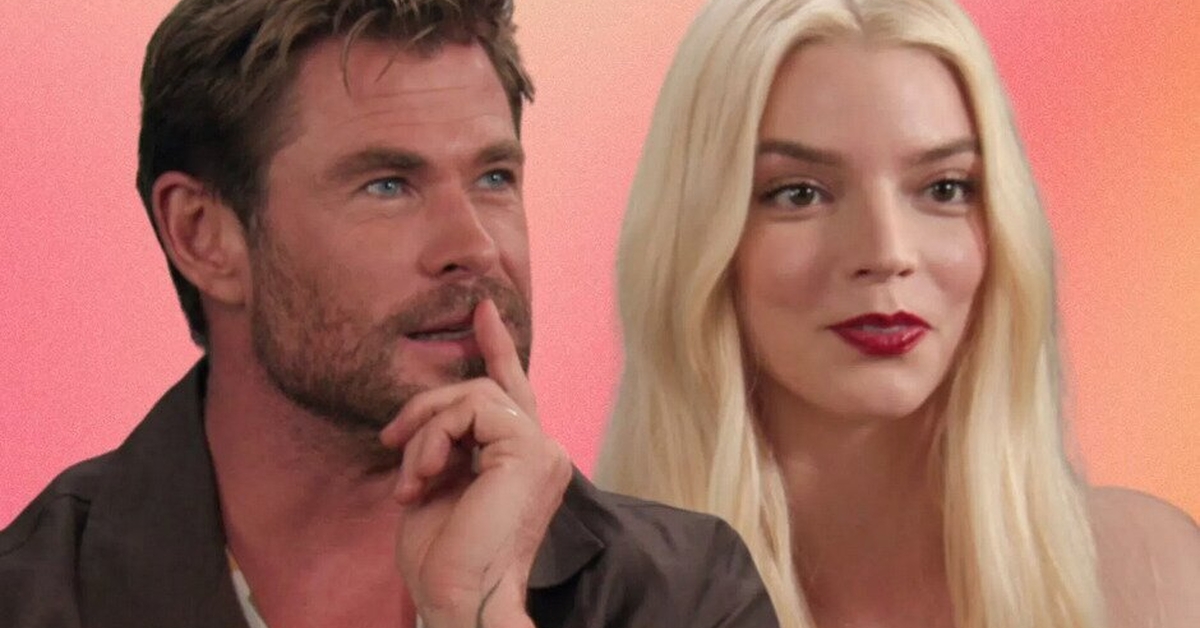 Viral: La proposición de Chris Hemsworth a Anya Taylor-Joy que tiene que ver con la conducción
