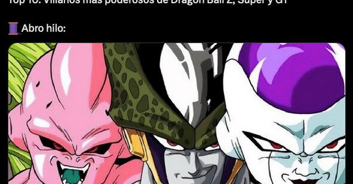 Top 10: Villanos más poderosos de Dragon Ball Z, Super y GT