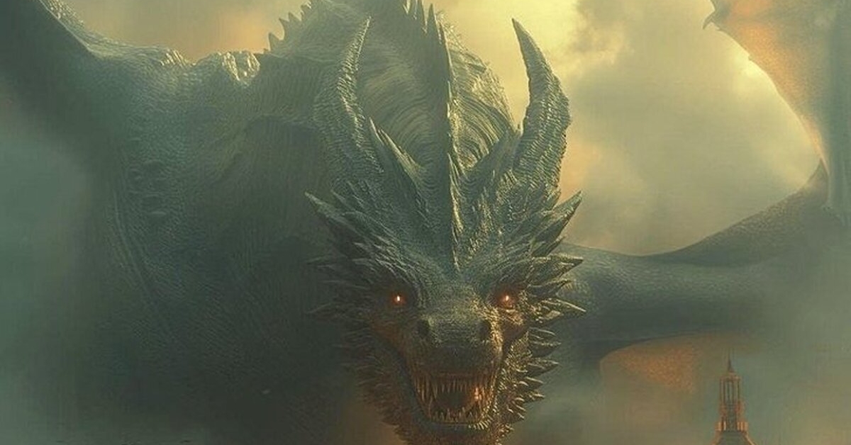 BALERION ‘EL TERROR NEGRO’ el Dragón más grande que jamás se ha visto ...