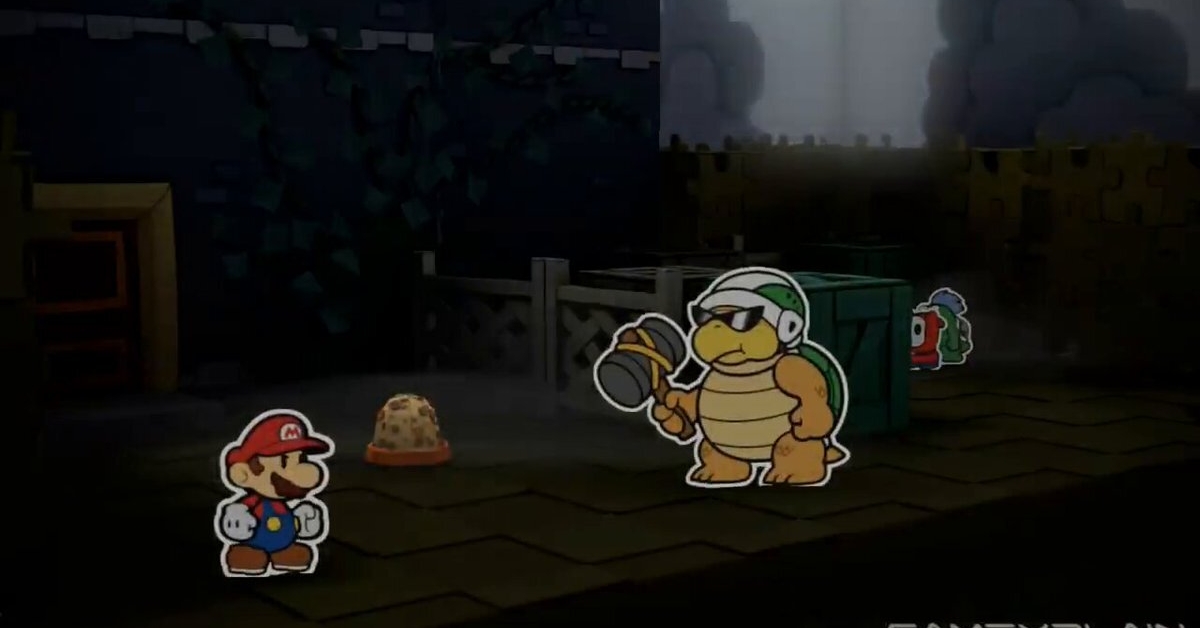 Lo de los ataques de Paper Mario no tienen ningún sentido