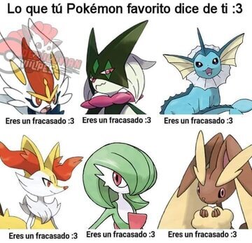 Dime ¿que Pokemon usas?
