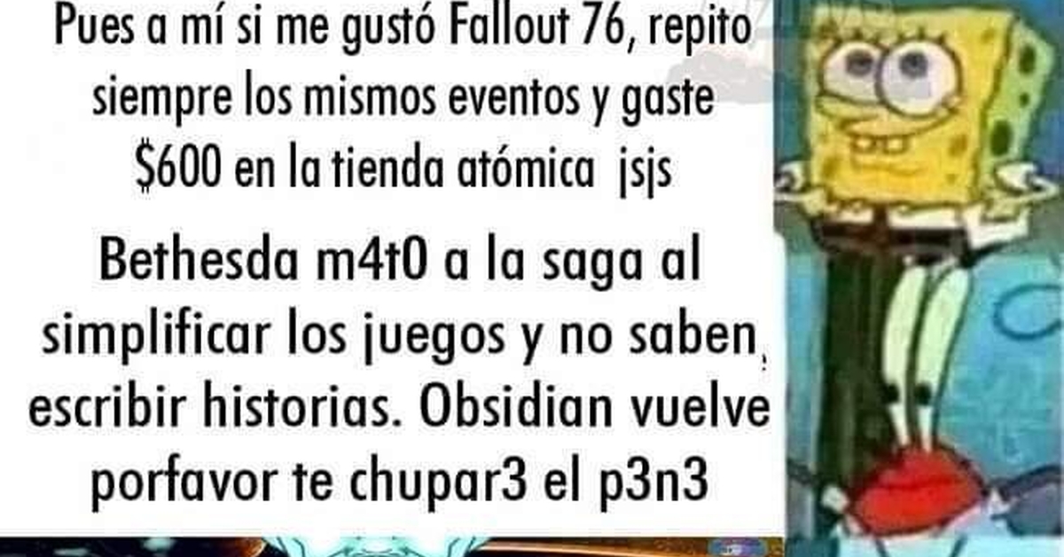 Este iceberg de Fallout...