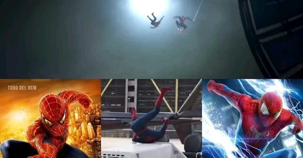 Spiderman y sus epicas poses