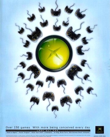 Así se promocionaba el Xbox en 2001