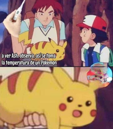 Tomando la temperatura de los Pokemon