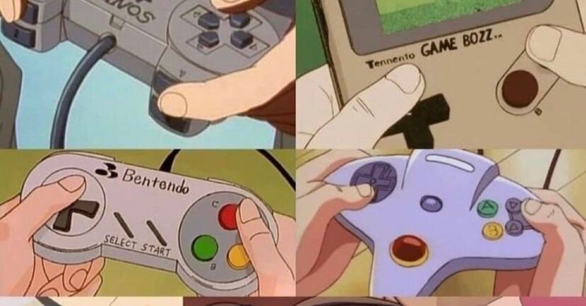 Diseños de mando en animes de los 90s