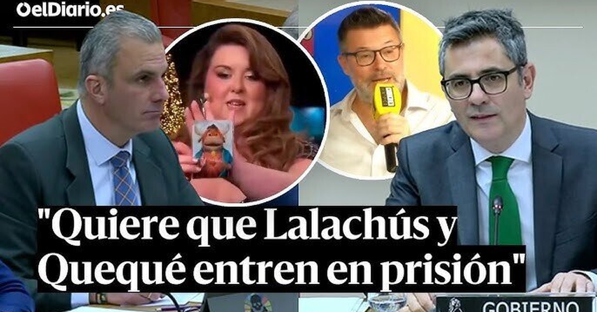 Bolaños, a Ortega Smith: "Usted quiere que Lalachús y Quequé entren en ...