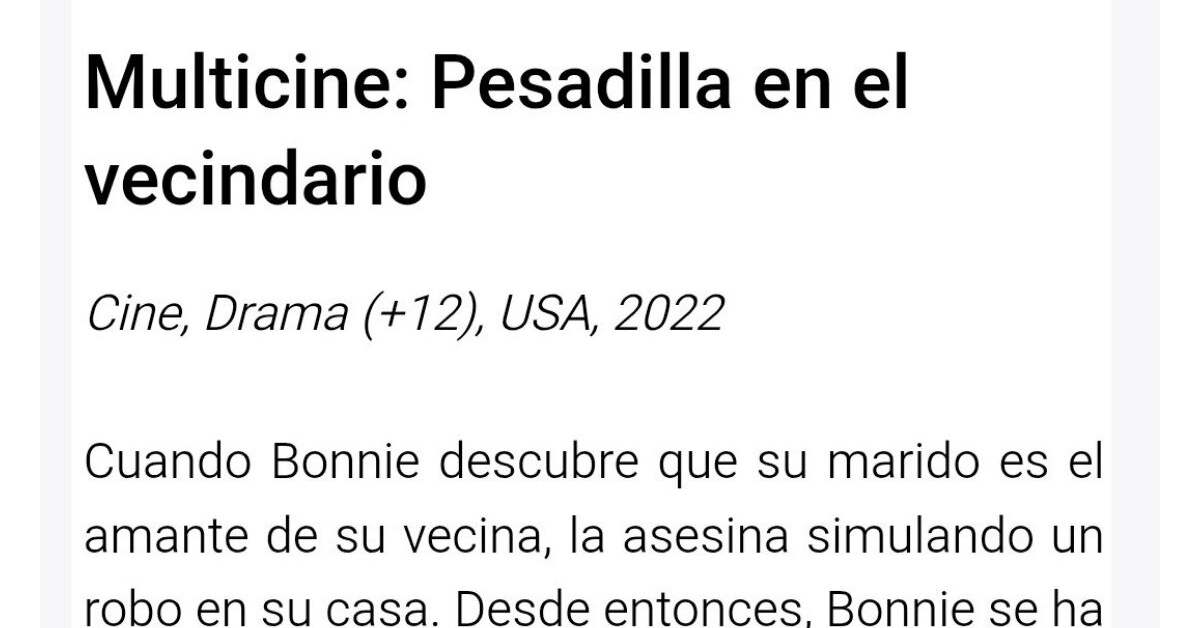 Que maravilla esta película de Antena 3