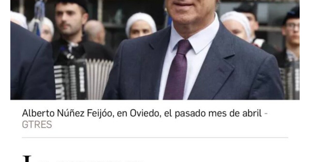 Feijóo y los surrealistas titulares que tiene a su 'favor'