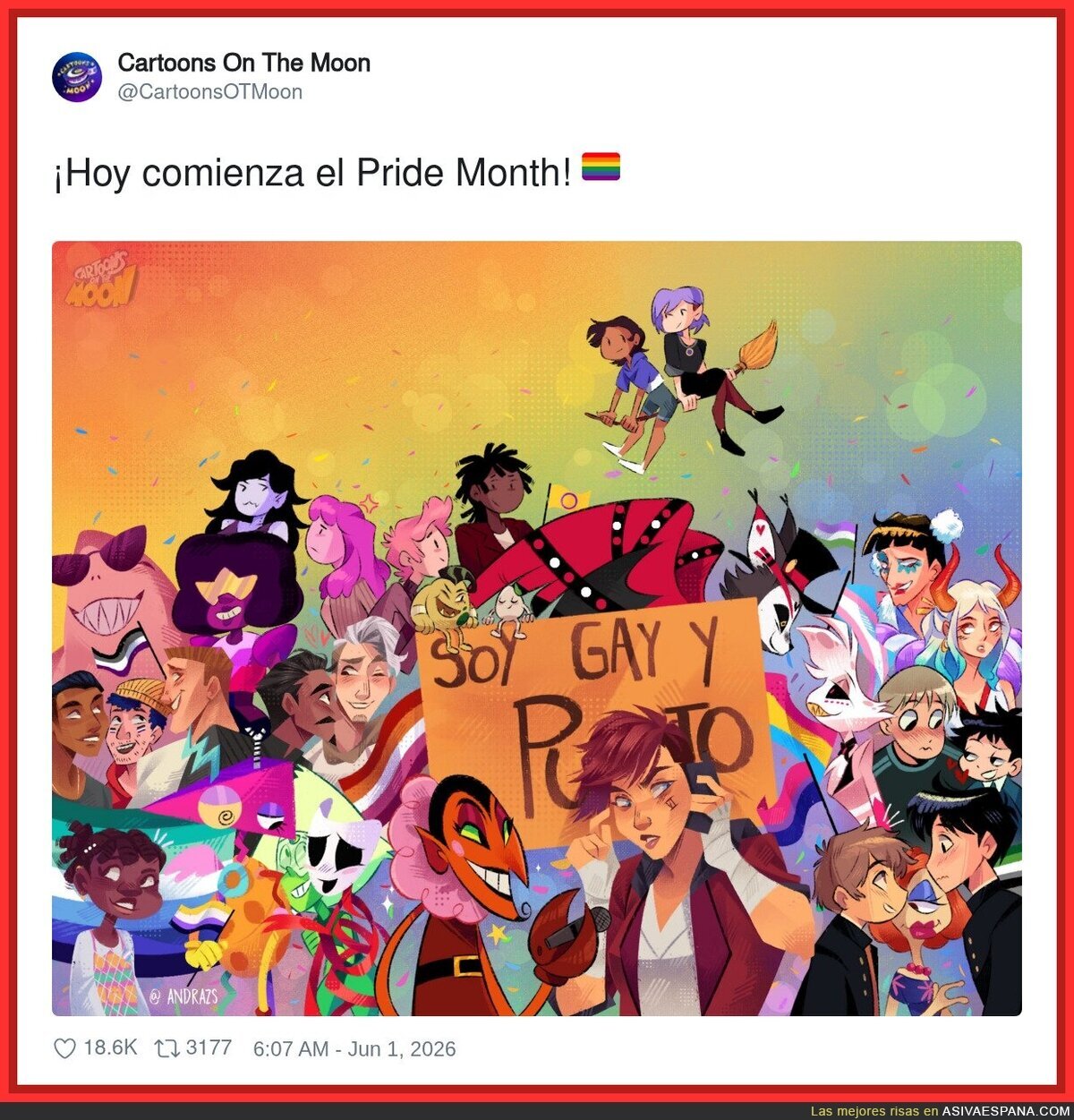 Top 6 memes de Pride Month