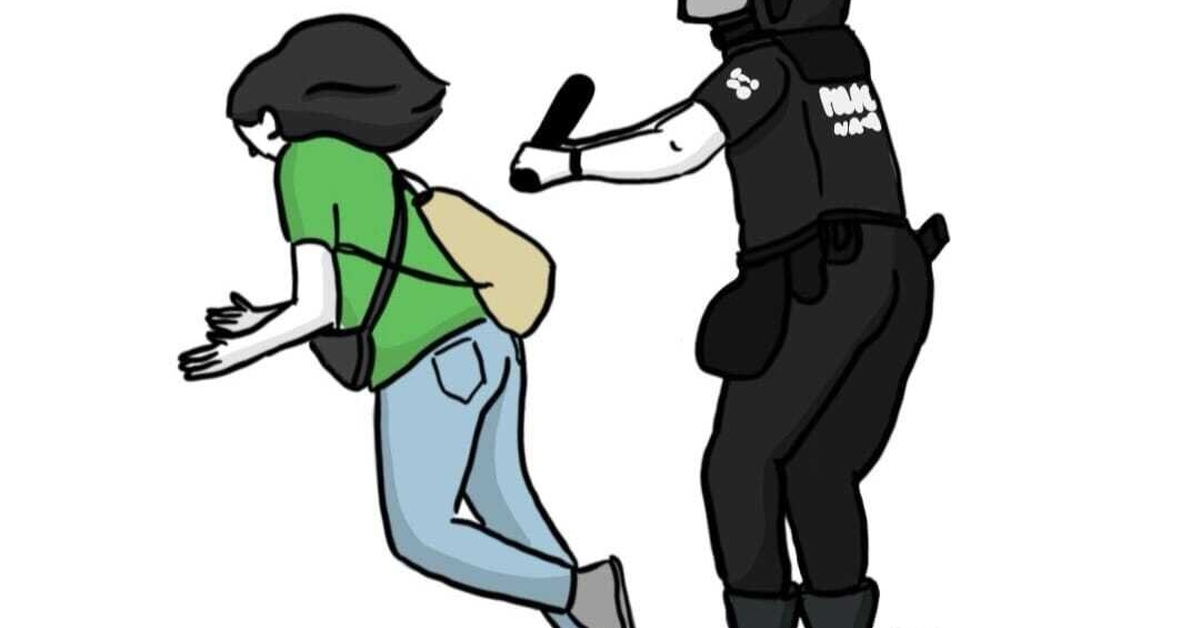 De un empujón la lanzó a metro y medio contra el suelo: nariz rota ...