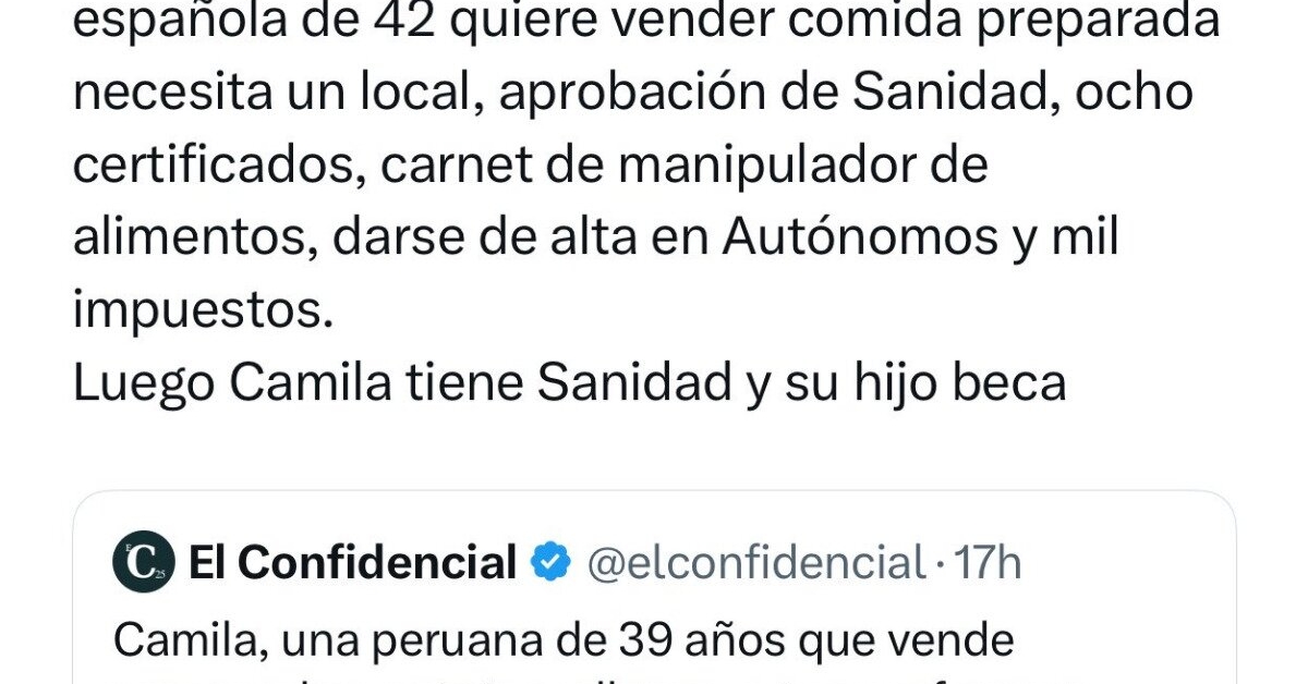 Pilar: me voy a abrir un negocio sin papeleos. Españoles, a llorar