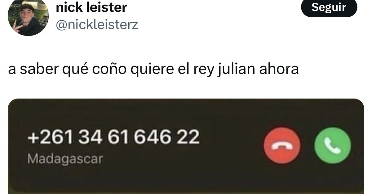 ¿Que querrá el rey Julian?