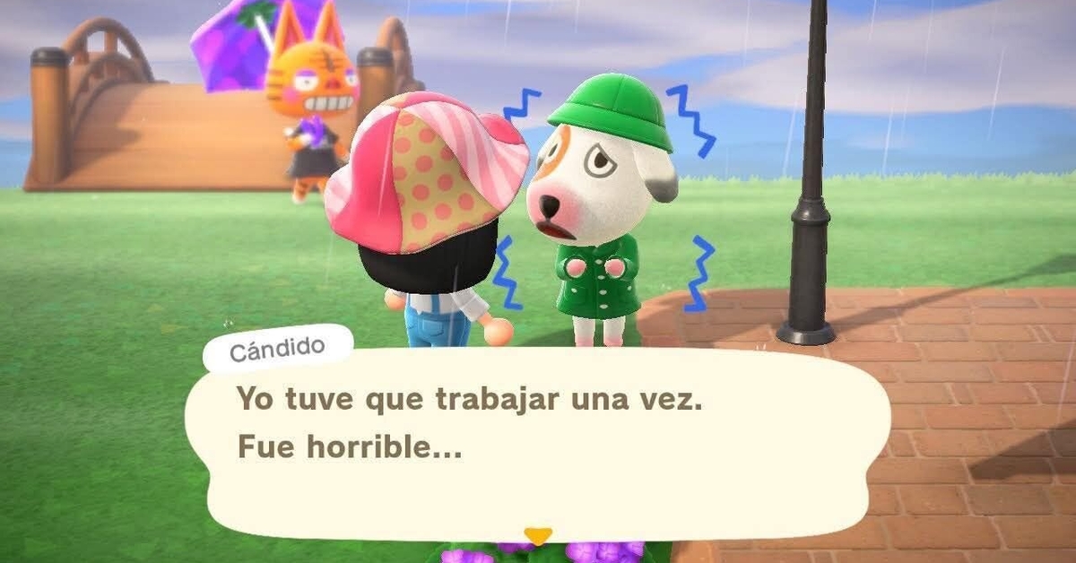Animal Crossing cuando se pone terrorífico