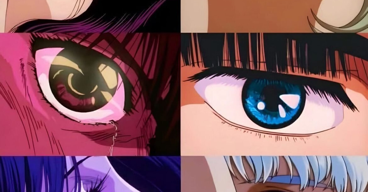 Los animes de los 90s tenían el mejor diseño de ojos, punto